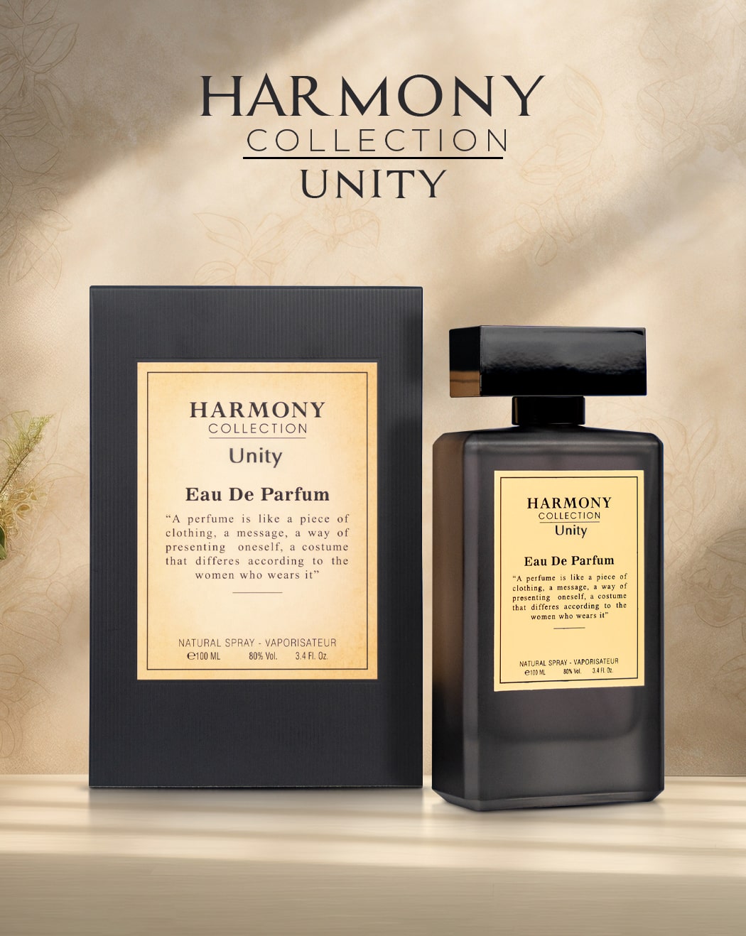 DIVINA HARMONY UNITY PERFUME FOR MEN 100ML – Linea De Bella | Divina ...