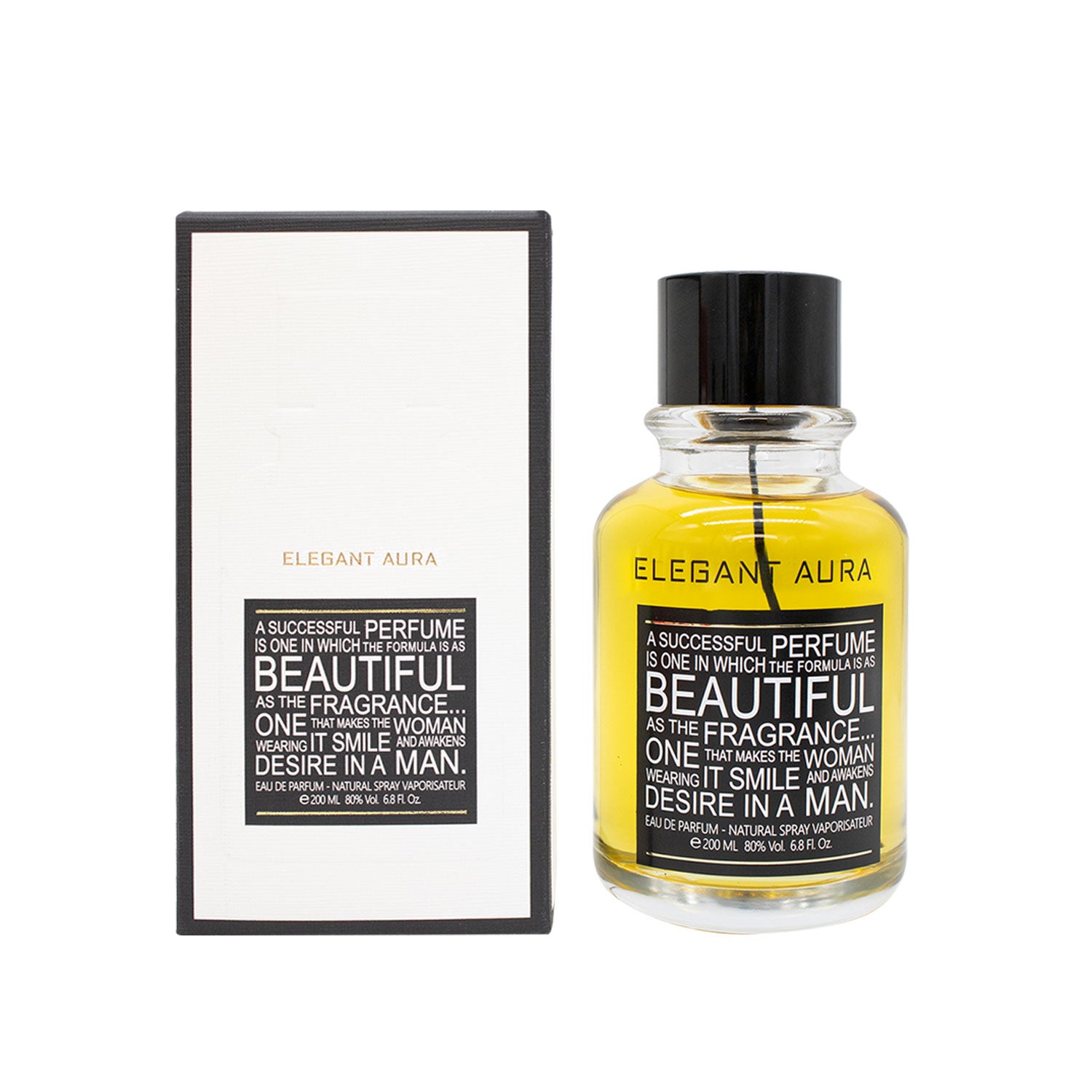 LINEA DE BELLA BEAUTIFUL ELEGANT AURA WOMAN EDP 200ML - UNISEX – Divina ...