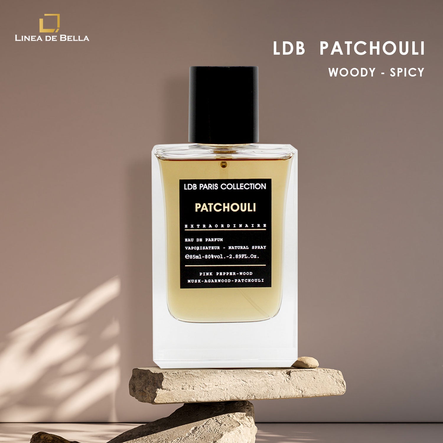 LDB PATCHOULI WOODY SPICY EDP 85ML - UNISEX