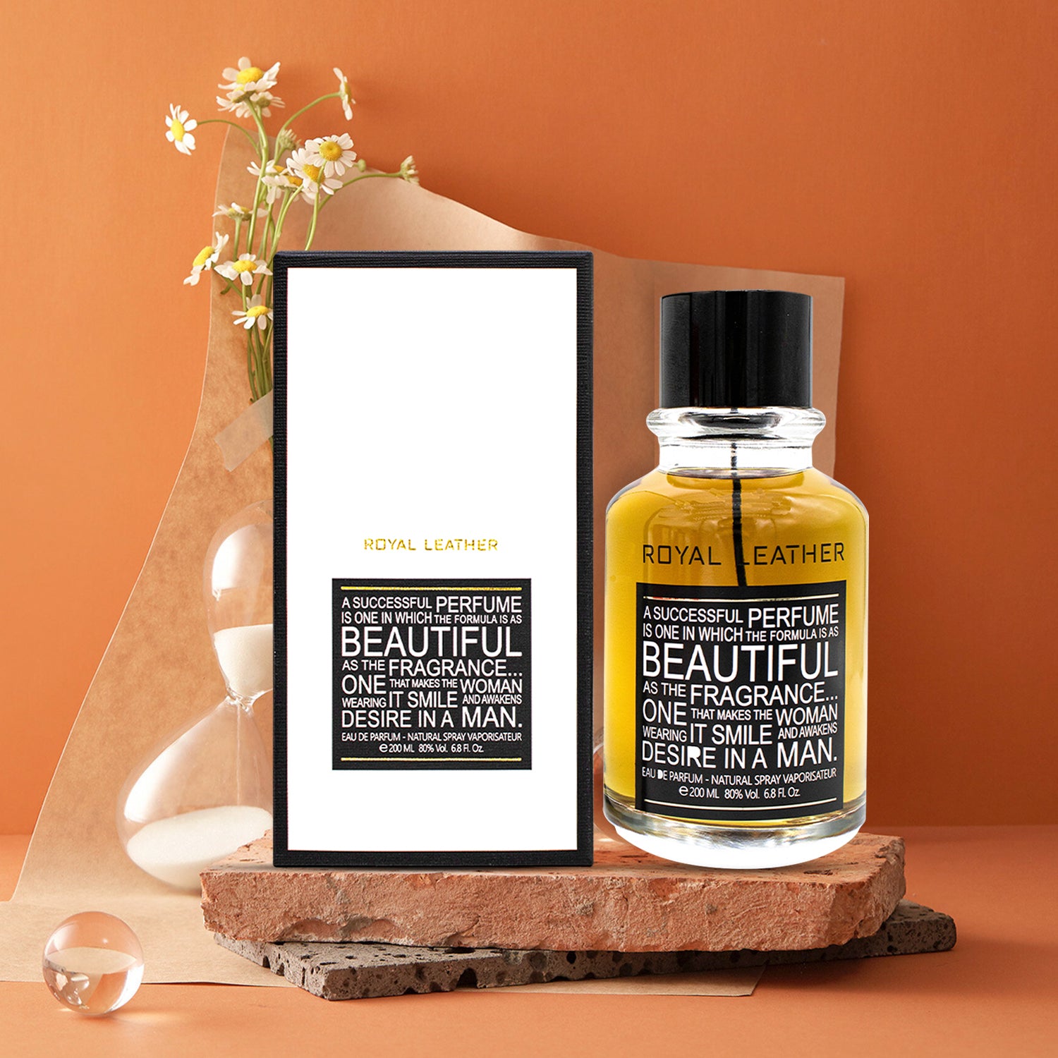 LINEA DE BELLA BEAUTIFUL ROYAL LEATHER EDP 200ML - UNISEX