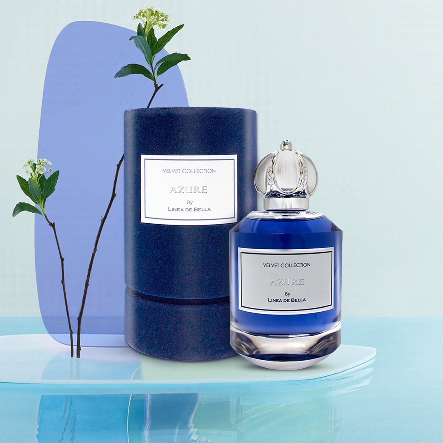 LINEA DE BELLA VELVET AZURE EDP 100 ML - MEN